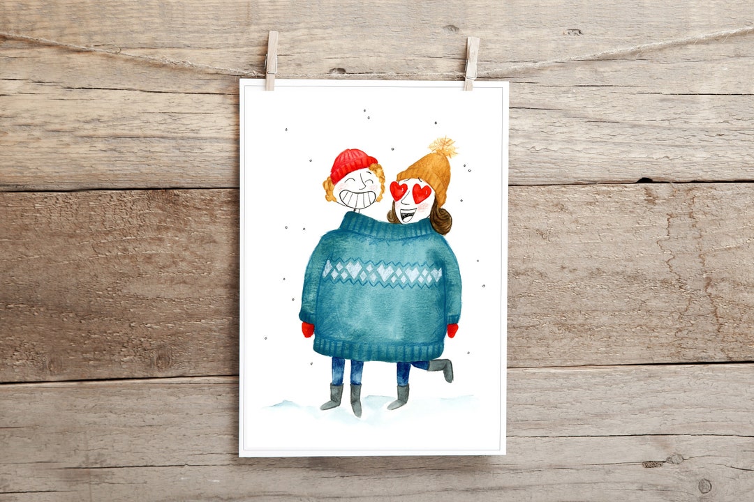 Greeting Card - Two for One - Etsy