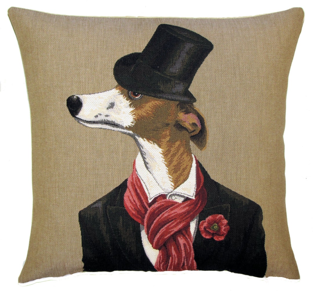 Whippet Lover Gift - Whippet Pillow Cover - Whippet Throw Pillow ...
