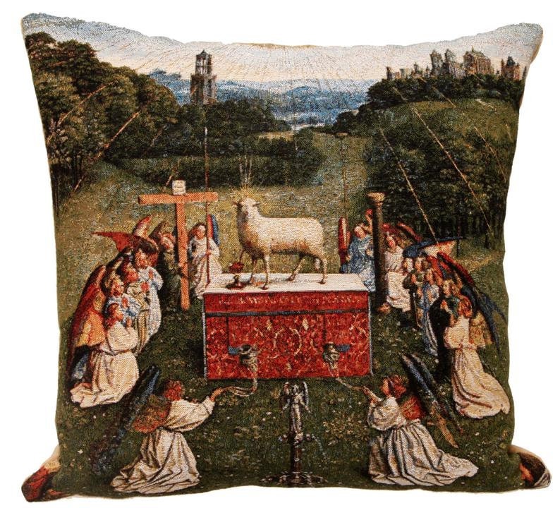 Adoration of the Lamb Tapestry: Flemish Art Wall Decor - Etsy