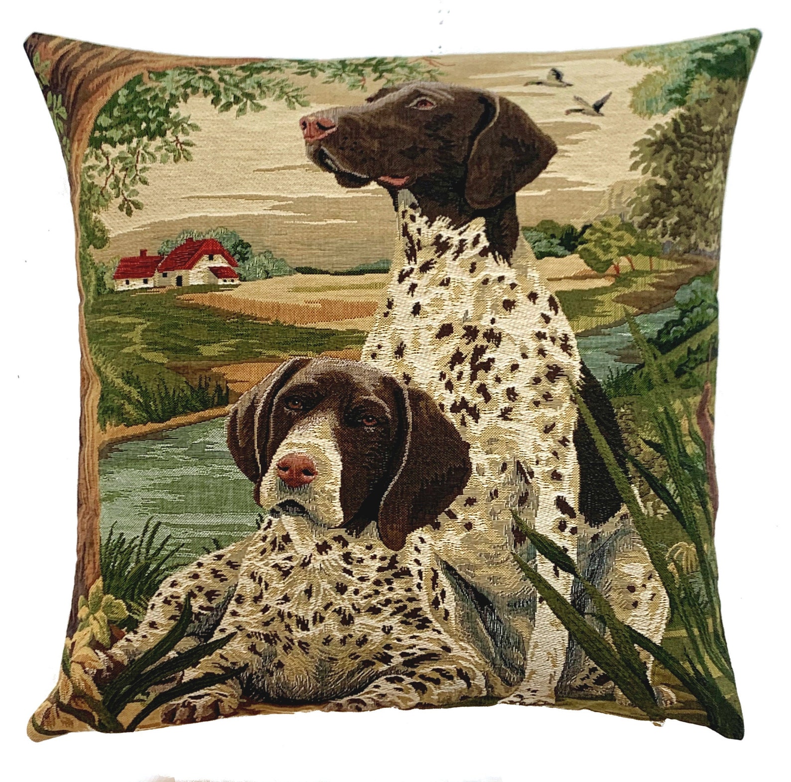 English Pointer Pillow Cover Pointer Lover Gift Country Decor Dog Lover ...