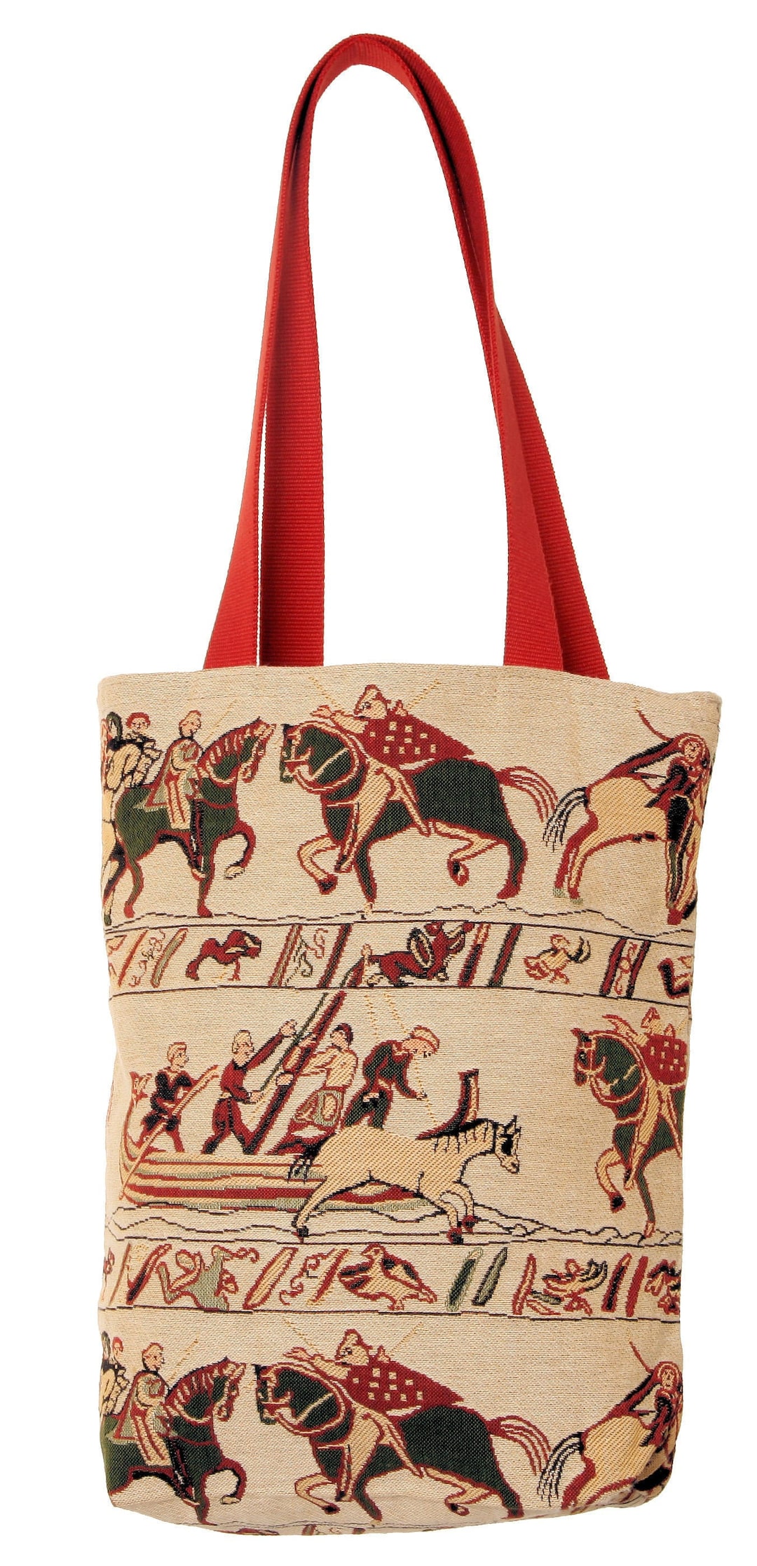Bayeux Tapestry Tote Bag: Woven Art Handbag, Museum Gift - Etsy