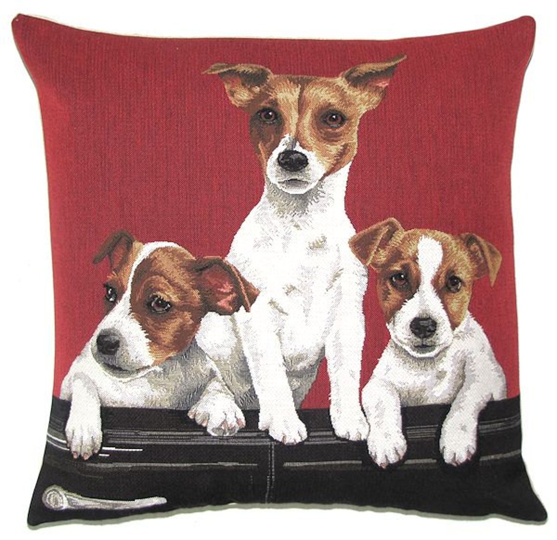 Jack Russel Terrier Pillow Cover Jack Russell Terrier Gift - Etsy