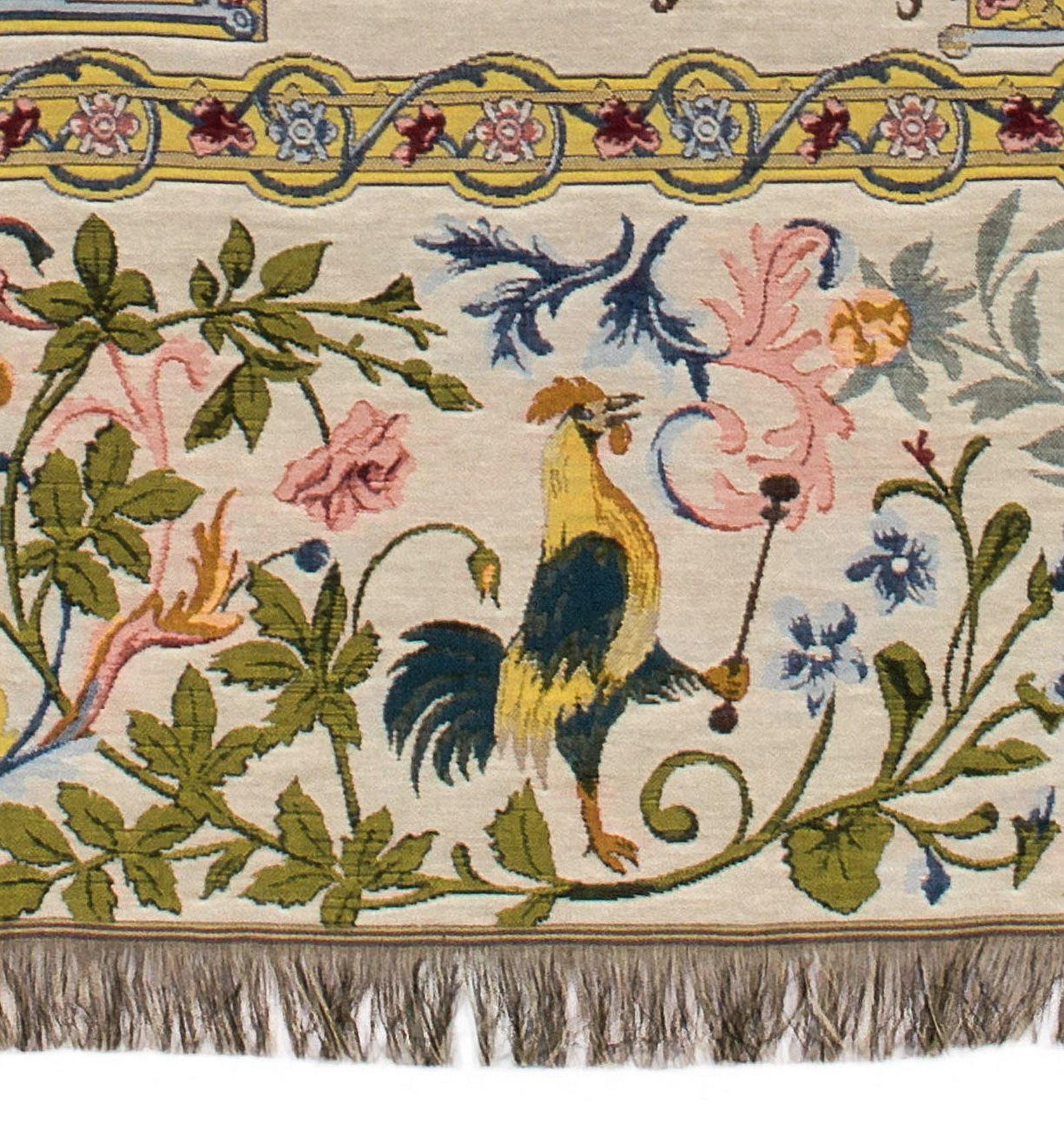 Tapestry Throw Blanket Fairy Tales Medieval Scripture Belgian - Etsy