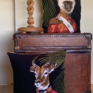 Okapi Pillow Cover - Okapi Decor - Okapi Lover Gift - Colonial Decor ...