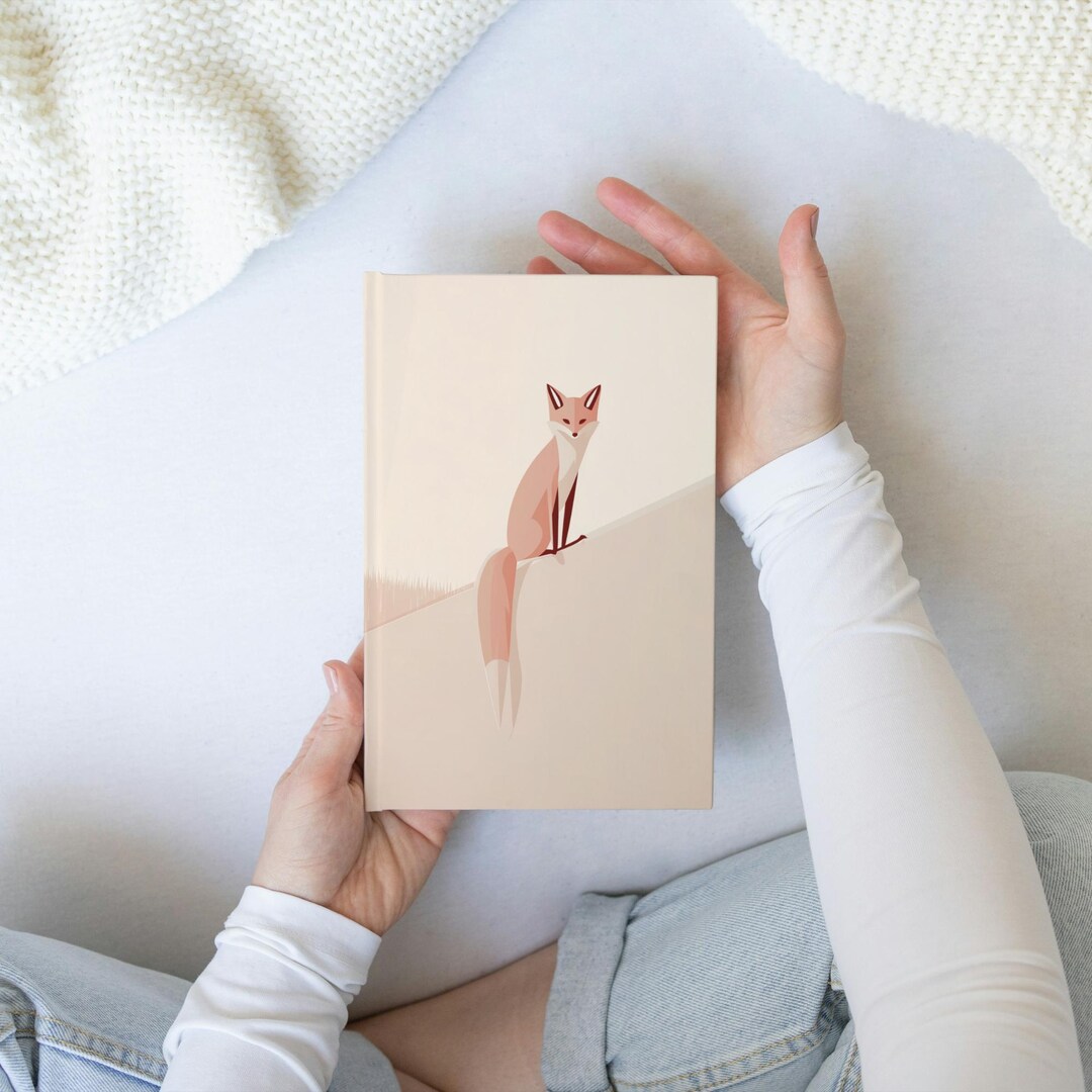 Fox Journal Hardcover Gift for Student Notebook Nature Theme ...