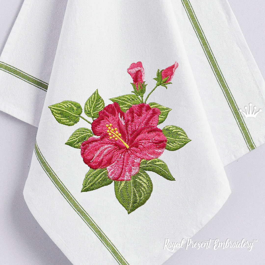 Garden Mallow Machine Embroidery Design 2 Sizes - Etsy Australia