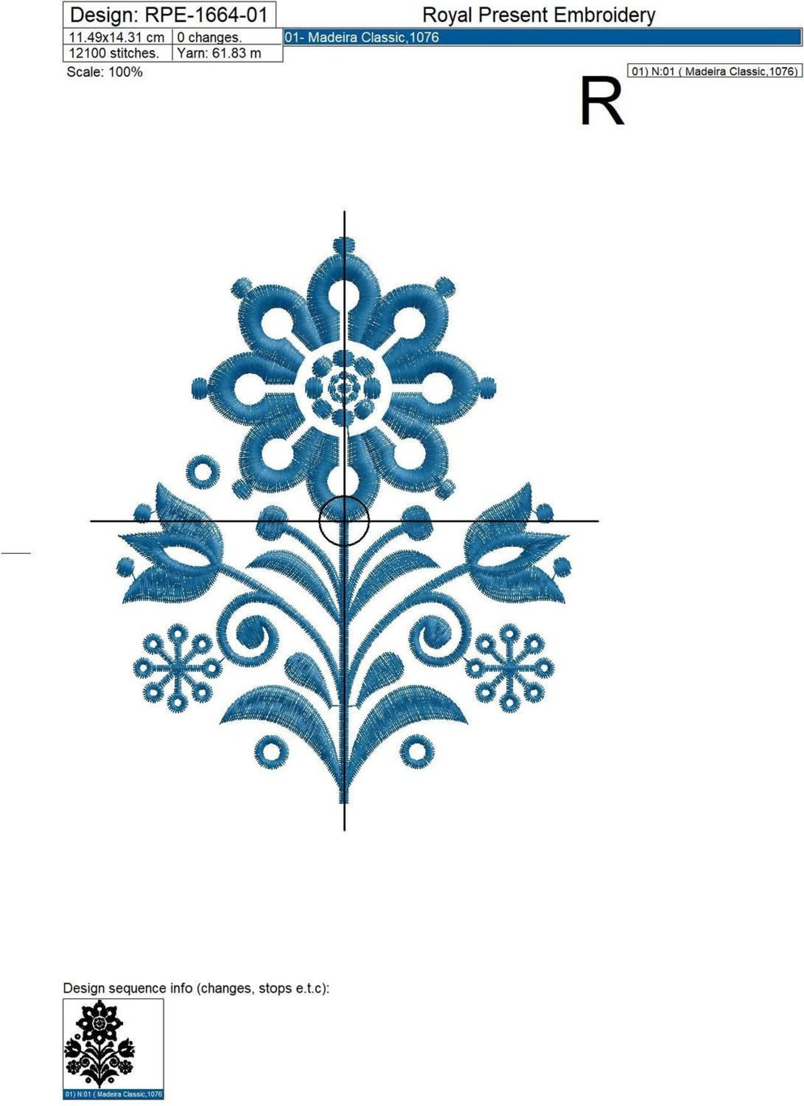 Traditional Scandinavian Machine Embroidery Designs - 6 in 1 - Etsy