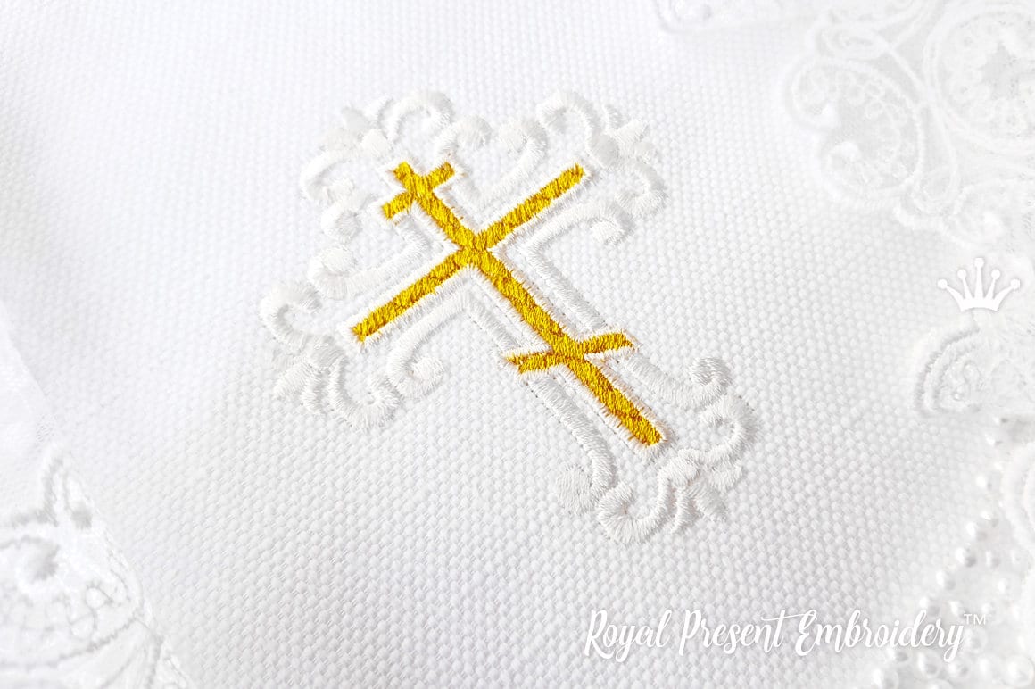 Gorgeous Cross Machine Embroidery Design - Etsy