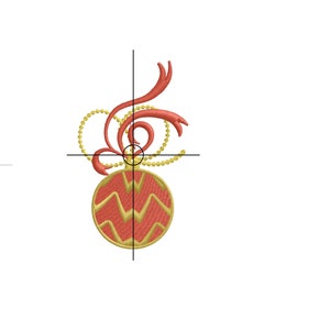 Set Three Christmas Balls Machine Embroidery Designs - Etsy