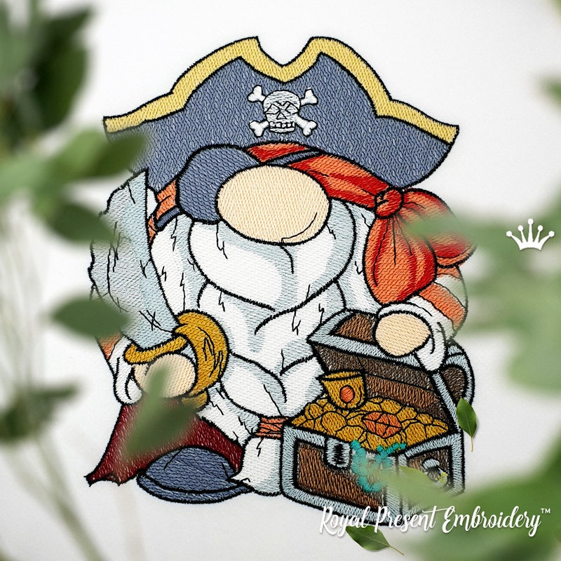 Pirate Embroidery Designs - Etsy