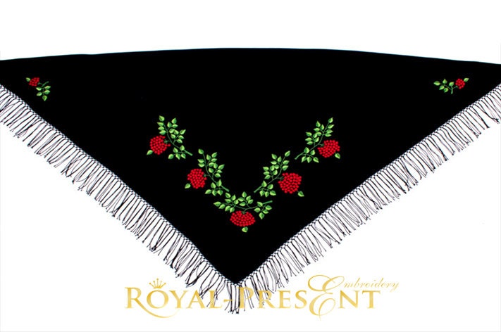 Red Rowan Machine Embroidery Designs Set - Etsy