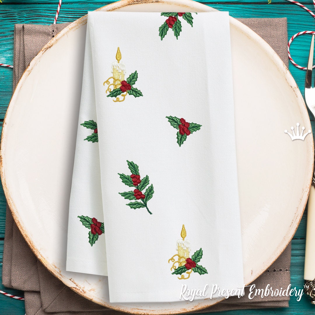 Mini Christmas 3D Machine Embroidery Designs - Etsy