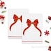 Christmas Decoration: Baroque Bow Machine Embroidery Design - 4 Sizes ...