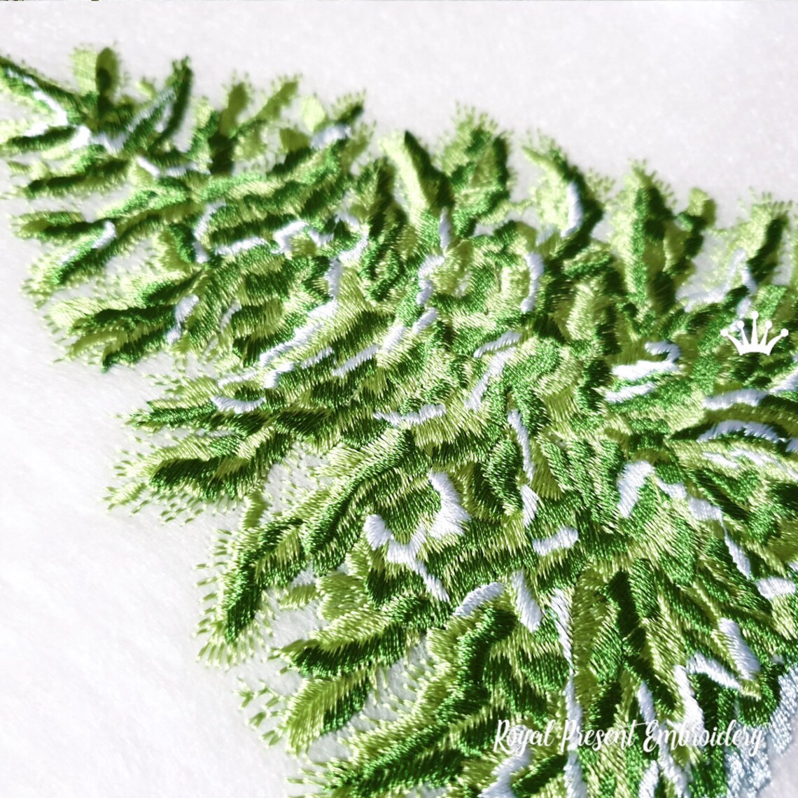 Small Winter Tree Machine Embroidery Design - 5 Sizes - Etsy