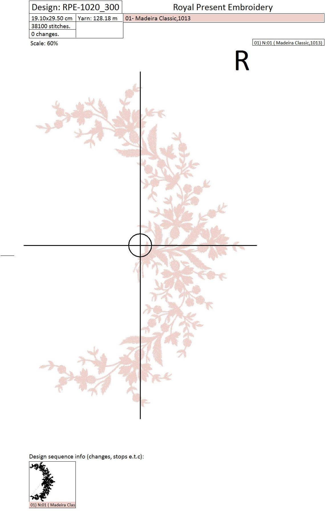 Machine Embroidery Design Vintage cornflowers 2 sizes | Etsy