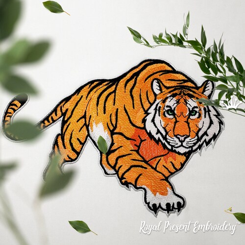 Tiger Machine Embroidery Design Instant Download - Etsy