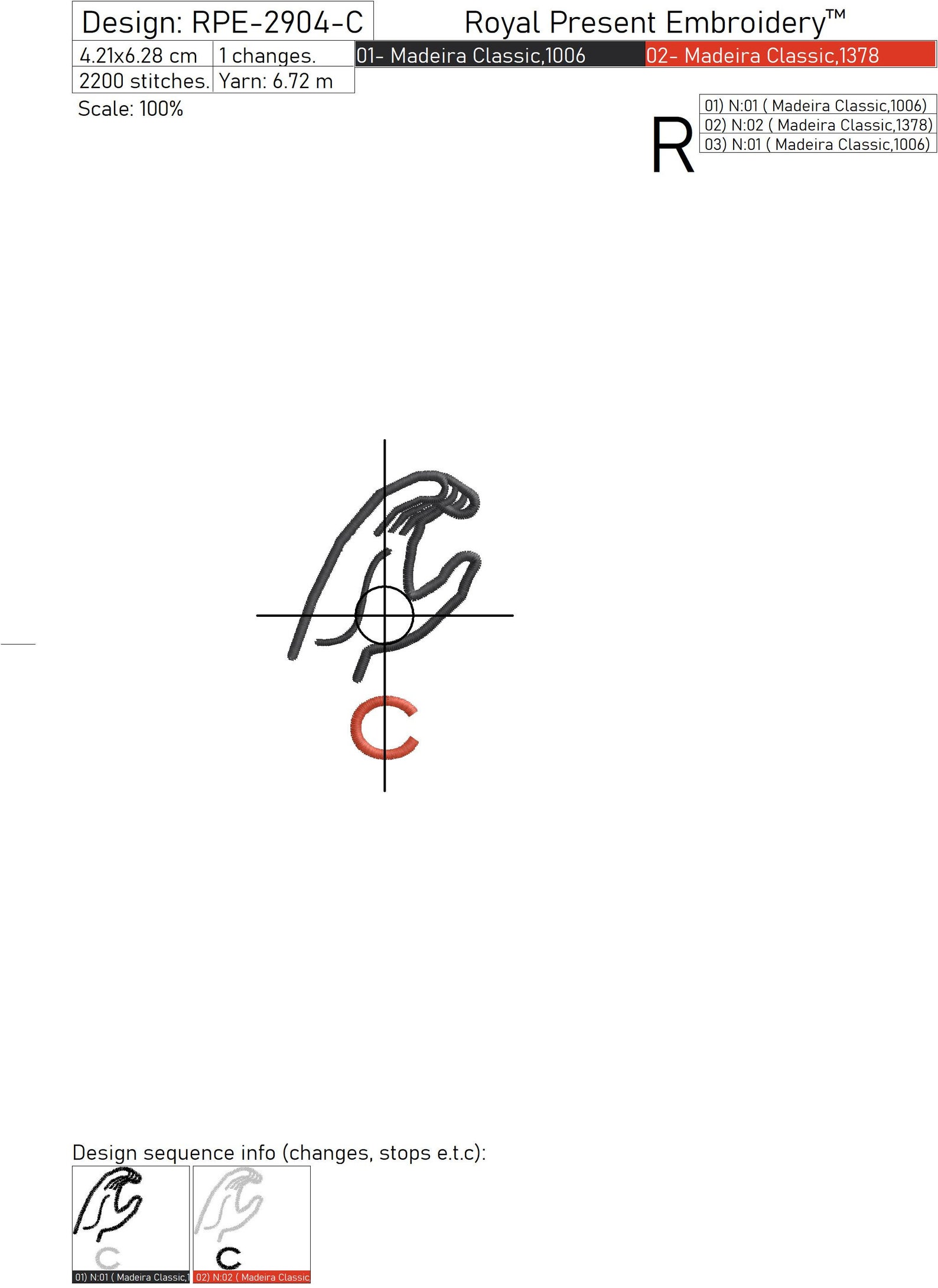 Sign Language Alphabet Machine Embroidery Designs - 3 Sizes - Etsy