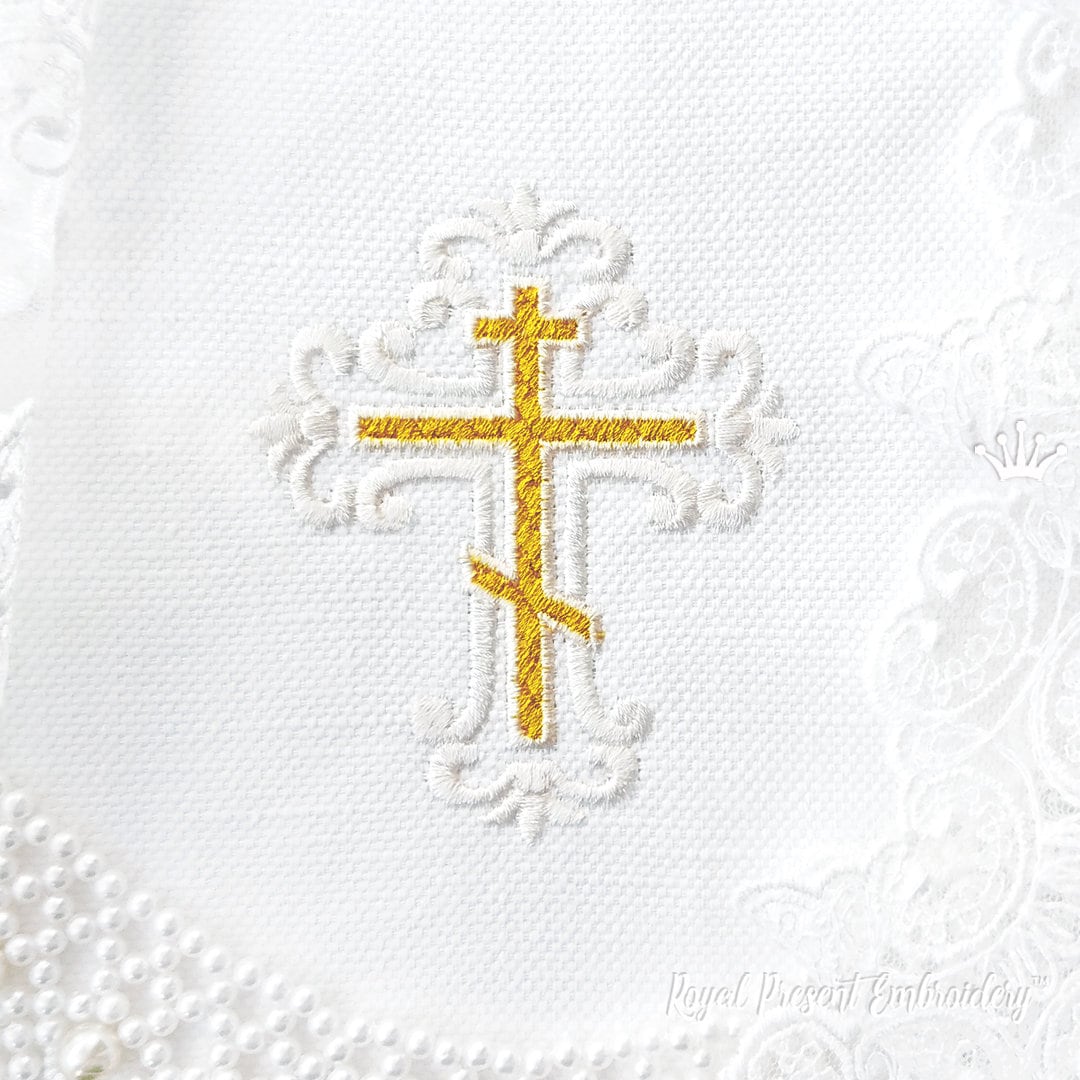 Gorgeous Cross Machine Embroidery Design - Etsy