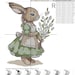 Two Spring Rabbits Mega Set for Embroidery Machine - 4 Sizes - Etsy