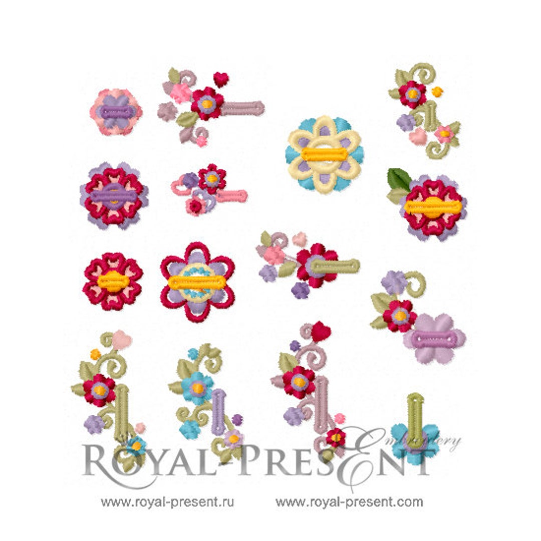 Tiny Buttonholes for Kids Machine Embroidery Designs - 15 in 1 - Etsy