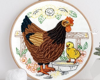Life is Better With Chicken Machine Embroidery Design / Chicken Tree ...