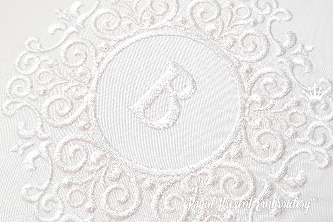 Small Wedding Frame Machine Embroidery Design 2 Sizes - Etsy