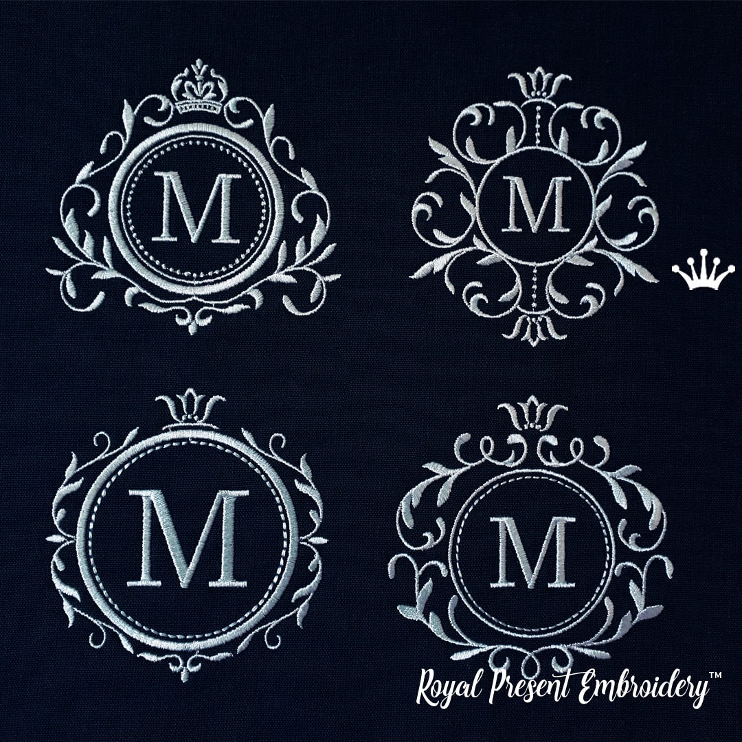 Frames for Monograms Machine Embroidery Designs Set - Etsy
