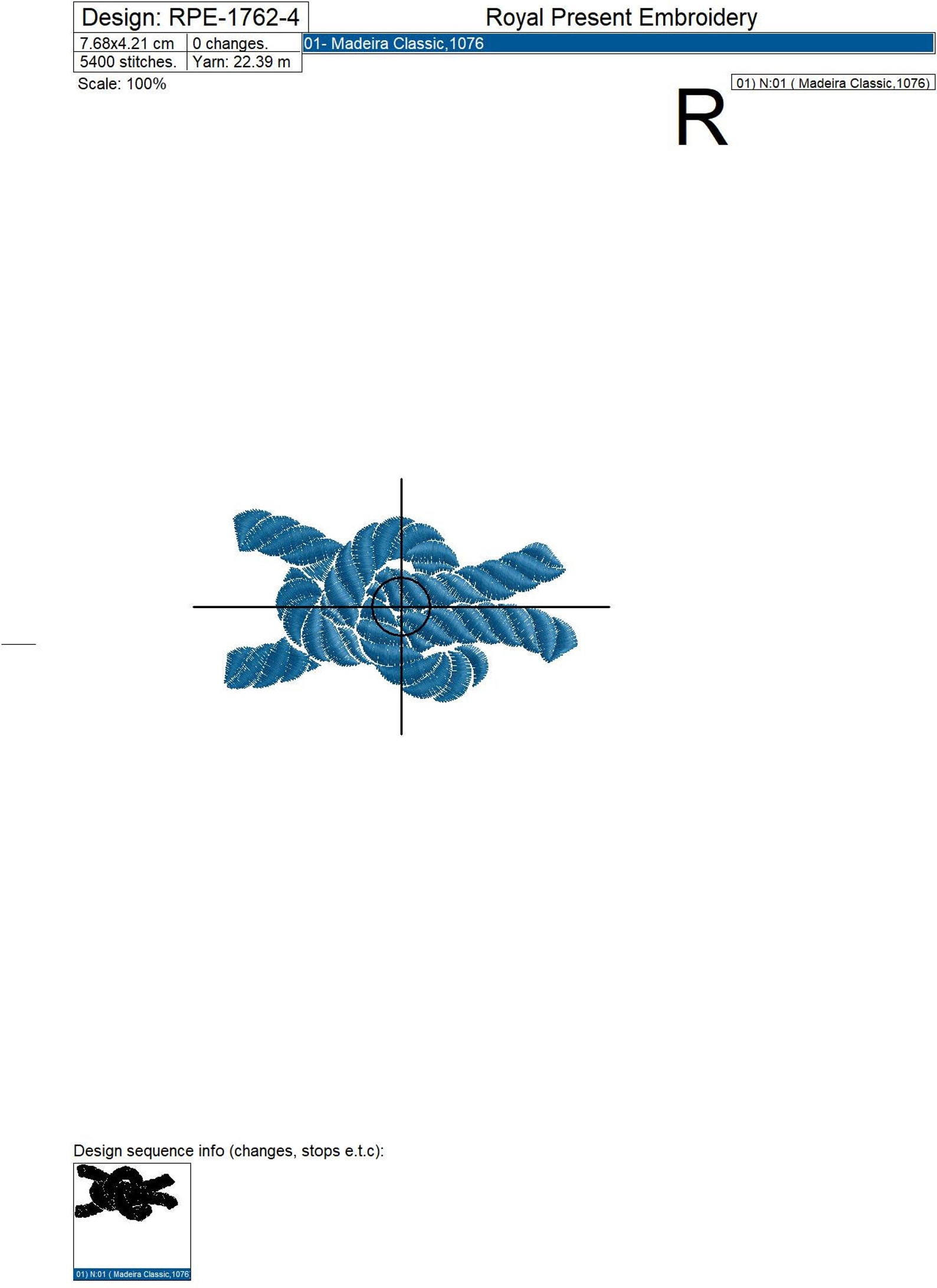 Nautical Rope Knots Machine Embroidery Designs - Etsy