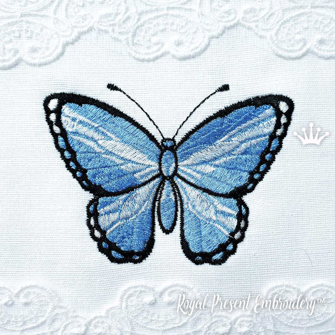 Butterfly Machine Embroidery Design - 2 Sizes - Etsy