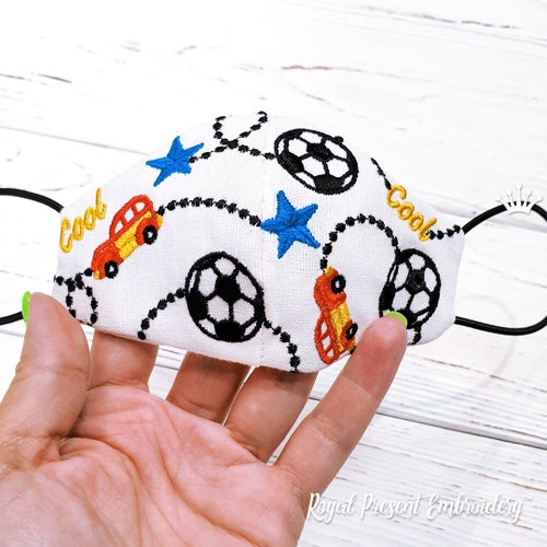 Sunflower Protective Face Mask Machine Embroidery Design | Etsy