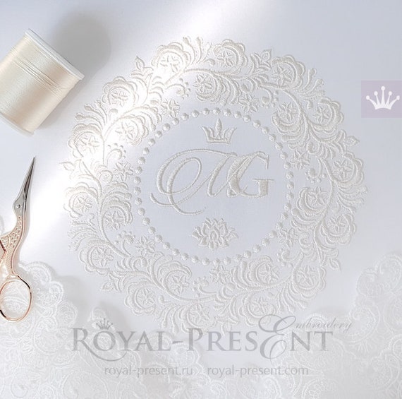 Wedding Frame Machine Embroidery Design 5 sizes | Etsy