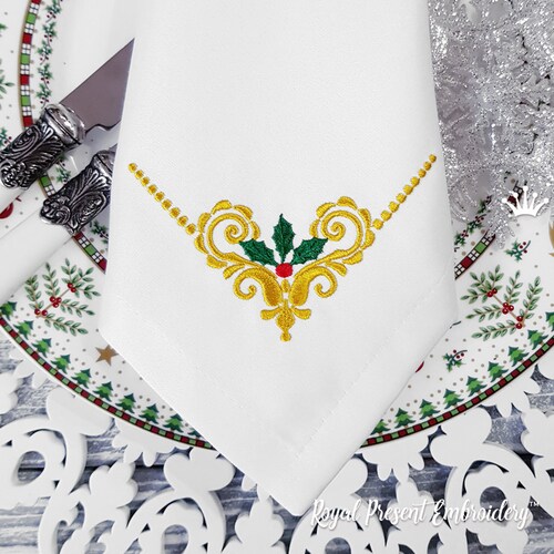 Blue Infinity Border Machine Embroidery Design 2 Sizes - Etsy