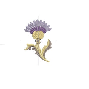 Set of Golden Thistle Machine Embroidery Designs - Etsy