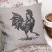 Single Color Rooster Machine Embroidery Design - 8 Sizes - Etsy
