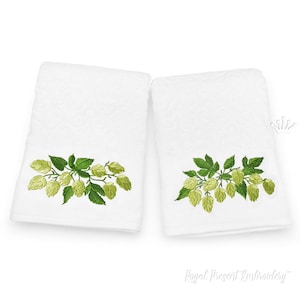 Hops Borders Machine Embroidery Designs - 2 Sizes - Etsy