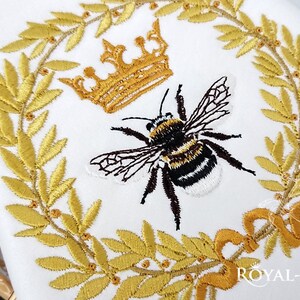 Machine Embroidery Design French Napoleonic Bee - 3 Sizes - Etsy