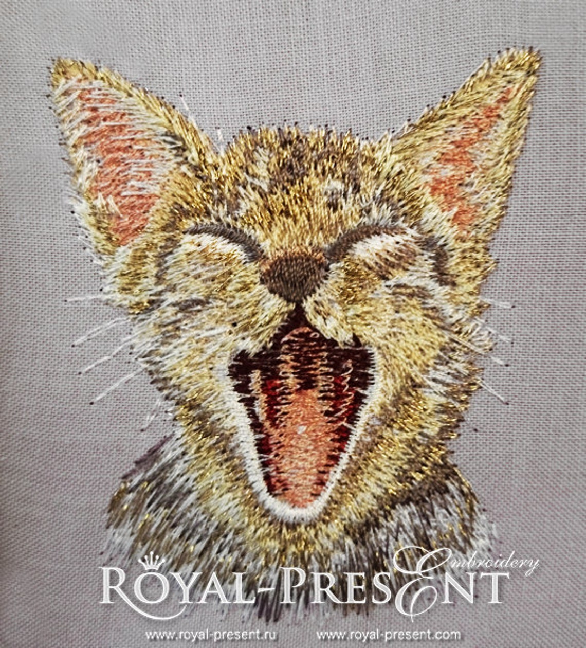 Machine Embroidery Design Pocket Cat 2 - Etsy