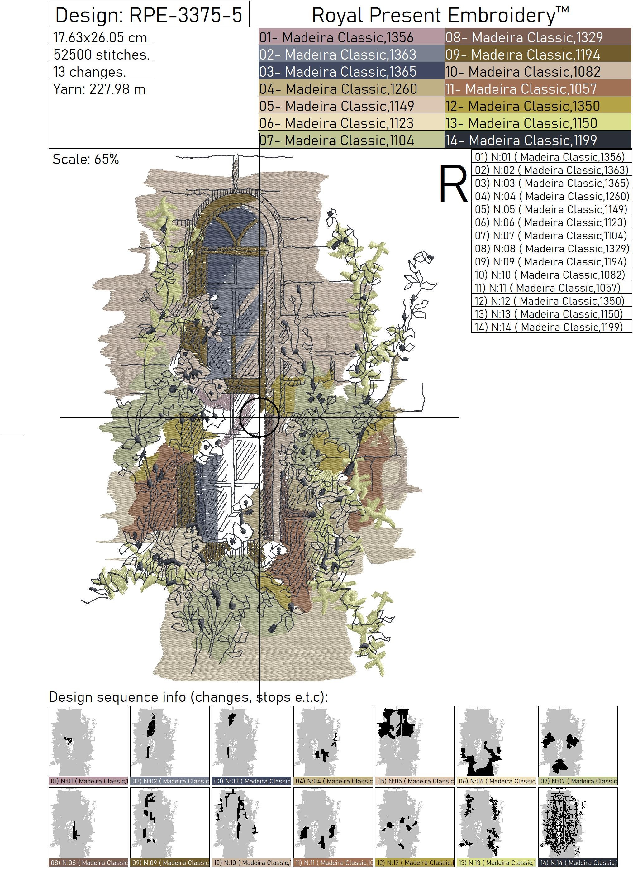 Sketch Old Window Machine Embroidery Design 6 Sizes - Etsy