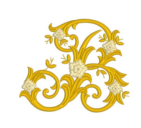 Beautiful Old Alphabet Machine Embroidery Designs | Etsy