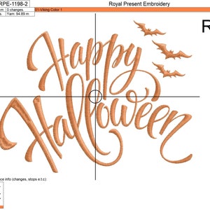 Halloween Message Machine Embroidery Design - 2 Sizes - Etsy