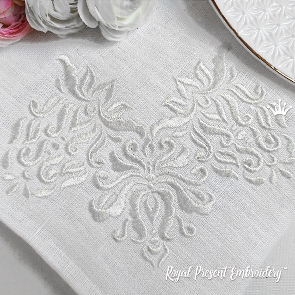 Corner Embroidery Designs - Etsy