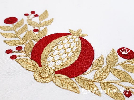 Jacobean Hand Embroidery Border Patterns