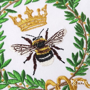 Machine Embroidery Design French Napoleonic Bee - 3 Sizes - Etsy
