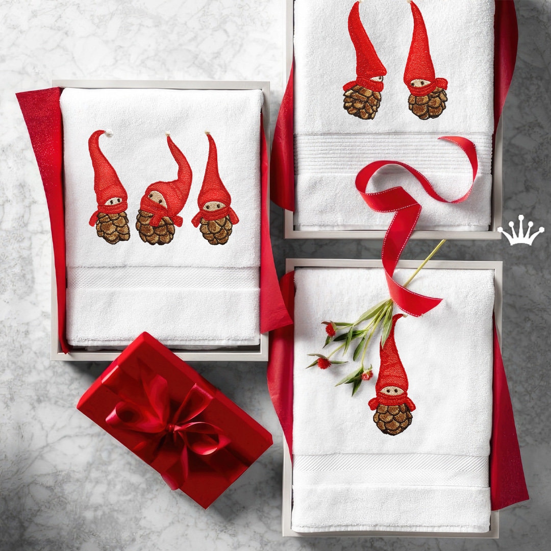 Pine Cone Elves Designs for Embroidery Machines 6 in 1 - Etsy