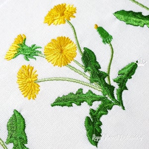 Dandelions Machine Embroidery Designs - 5 Sizes - Etsy