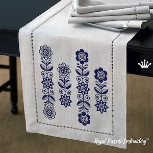 Scandinavian Borders Machine Embroidery Designs - Etsy