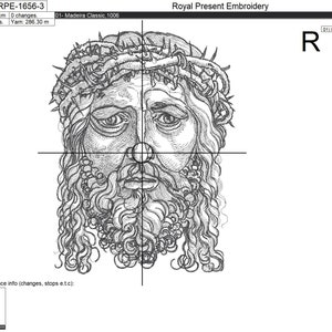 Jesus Machine Embroidery Design - 4 Sizes - Etsy