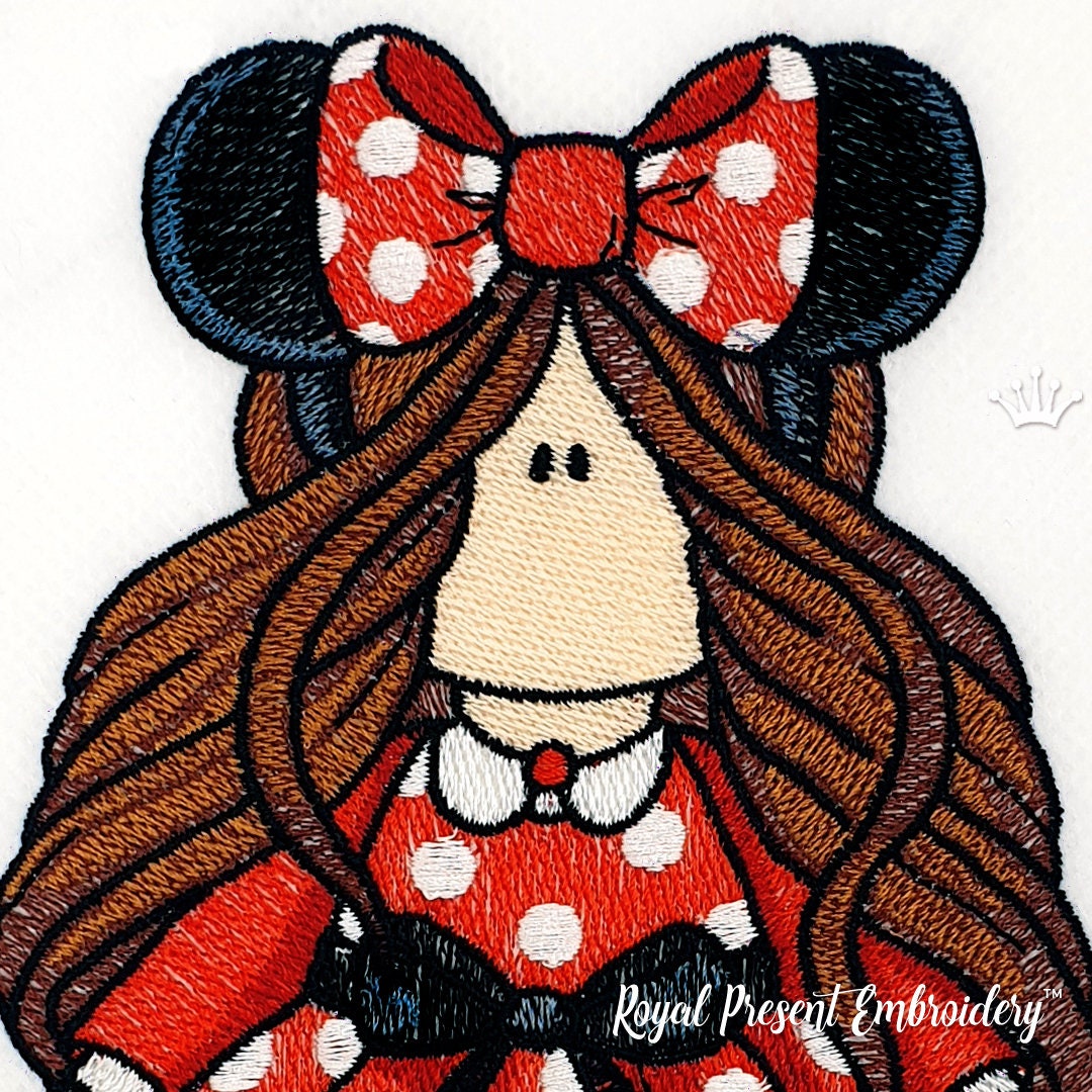 Mouse Tilda Doll Machine Embroidery Design - 4 Sizes - Etsy