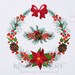 Christmas Festive Machine Embroidery Designs - Etsy