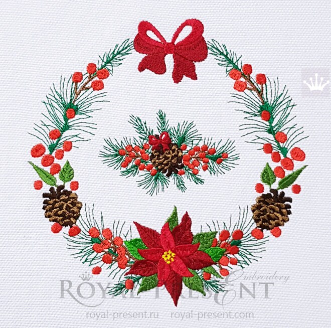 Christmas Festive Machine Embroidery Designs - Etsy